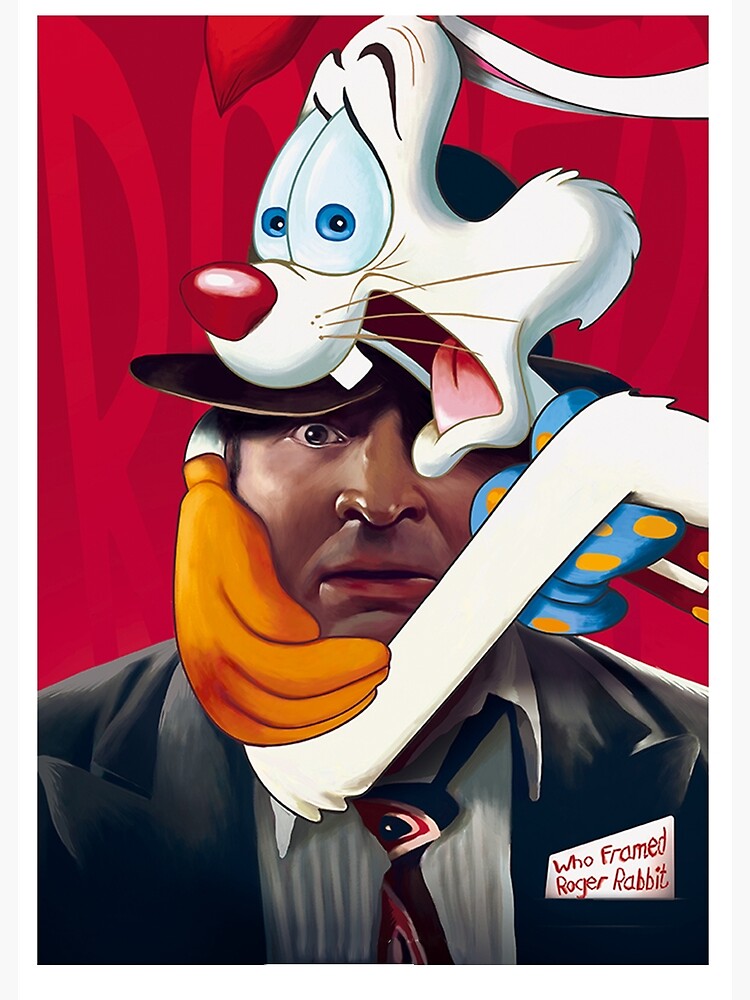 "roger rabbit " Art Print by ibrahimGhd | Redbubble