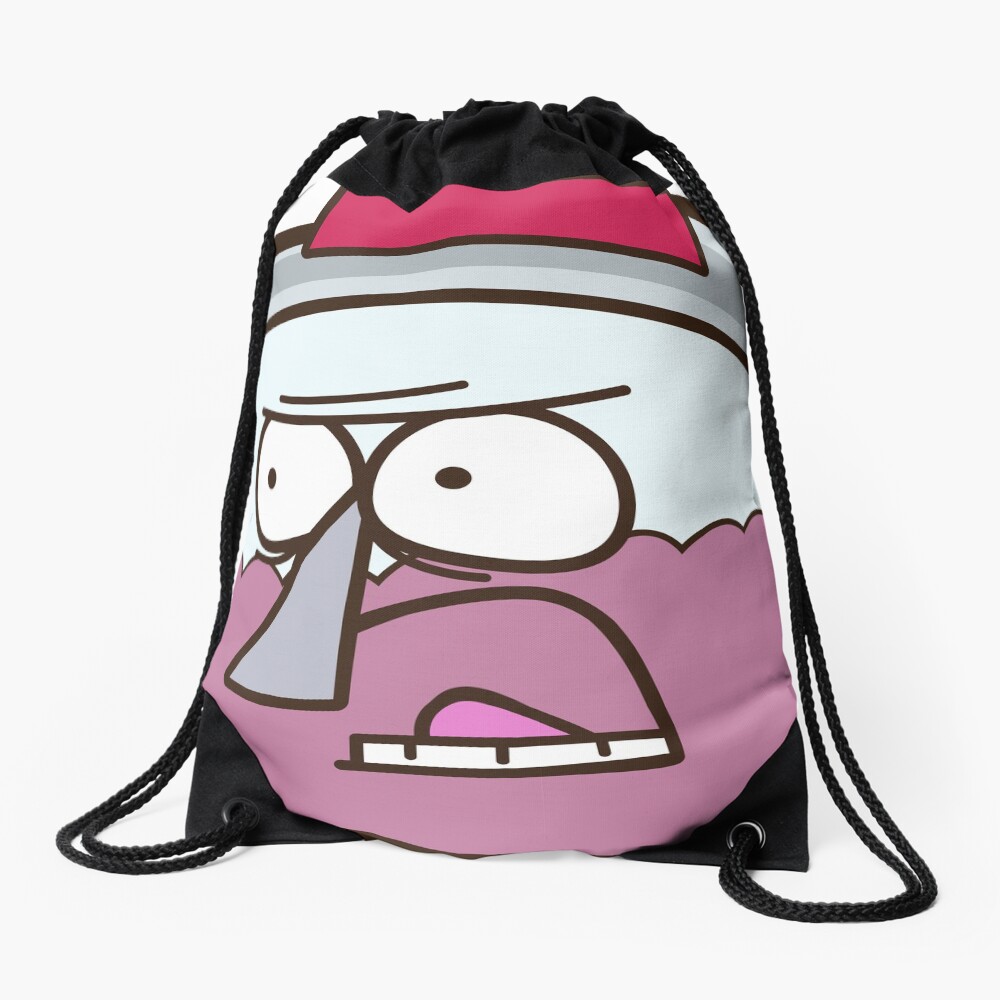 "Benson - Regular Show Boxheadz" Drawstring Bag for Sale by FIBOXCIO ...