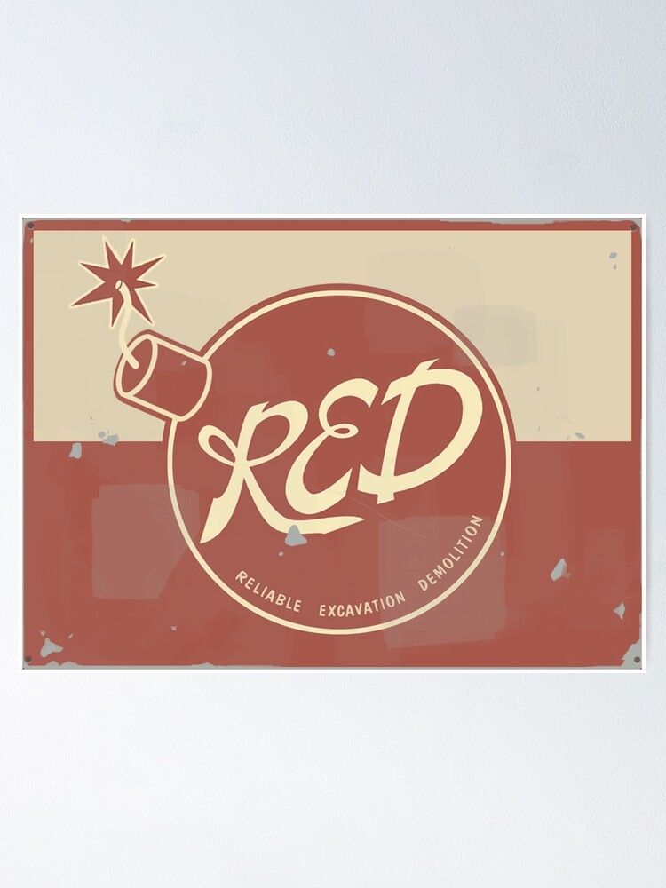 "Team Fortress 2 - RED" Poster for Sale by Caspersonnn | Redbubble