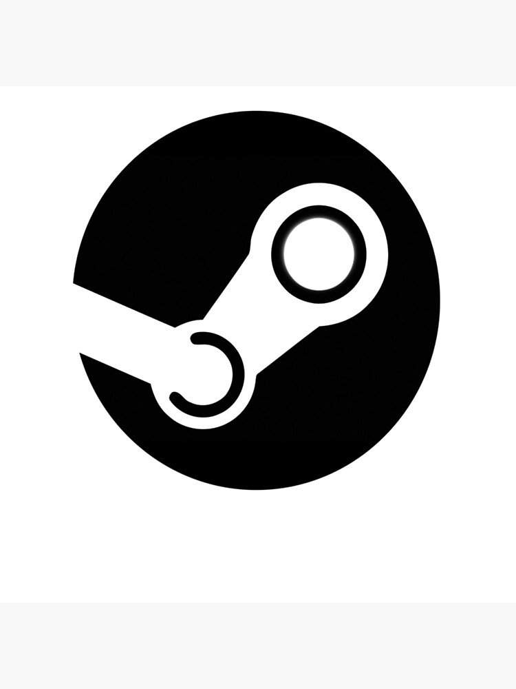"Steam Logo" Poster for Sale by Caspersonnn | Redbubble