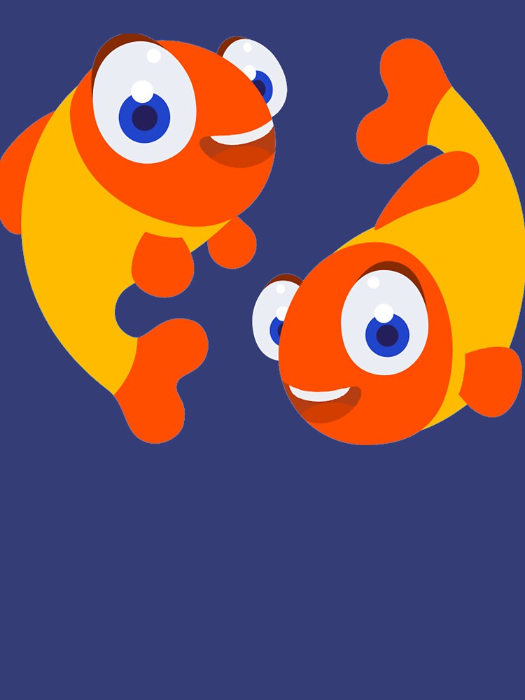 "Pal Fish Twin Fish Logo for Teachers" T-shirt by Guycross | Redbubble