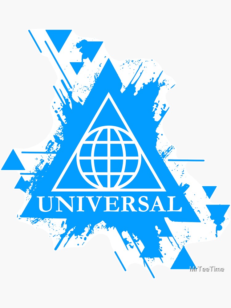 "universal triangle" Sticker for Sale by MrTeeTime | Redbubble