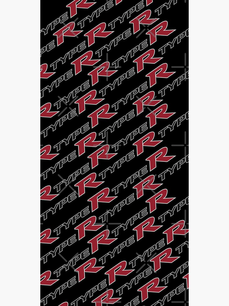 "Type R logo" Sticker by neiljdm18 | Redbubble