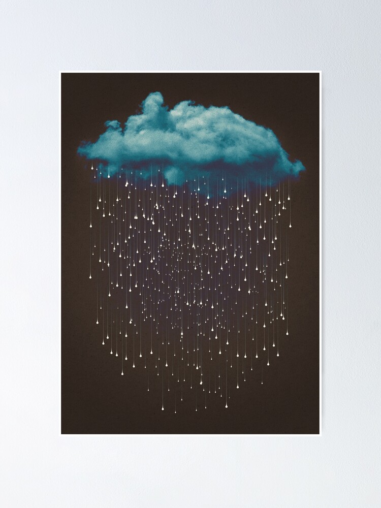"Let It Fall" Poster for Sale by soaringanchor | Redbubble