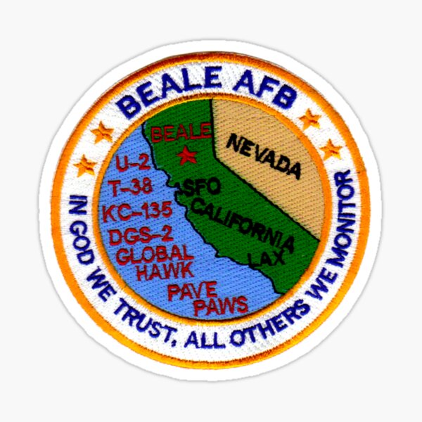 "Aircraft of Beale Air Force Base" Sticker by Quatrosales | Redbubble