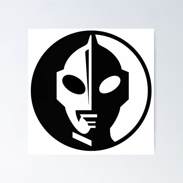 "UltraMan Logo" Poster for Sale by woodycompton | Redbubble