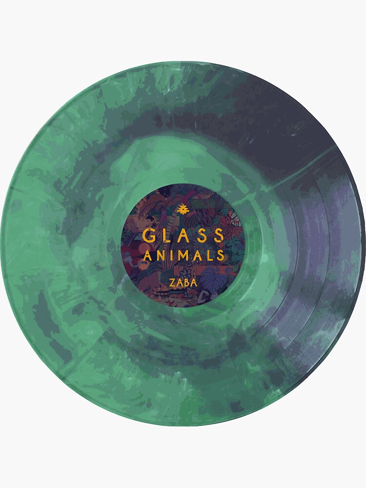 "Zaba Vinyl alternative label" Sticker for Sale by jbrulmans | Redbubble