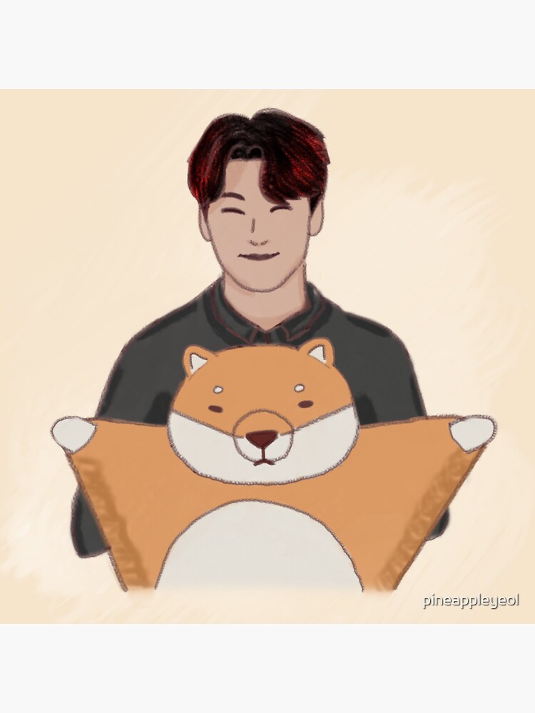 Pegatina «ATEEZ San y Shiber» de pineappleyeol | Redbubble