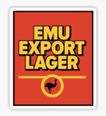 Emu Export Stickers | Redbubble