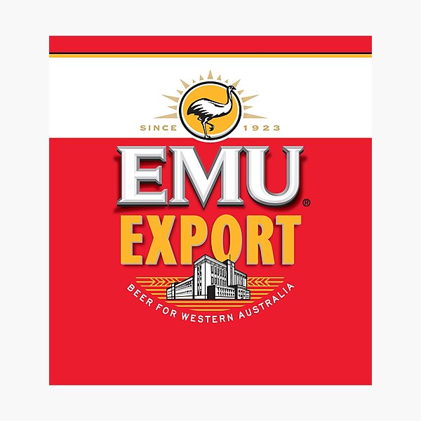 Emu Export Wall Art | Redbubble