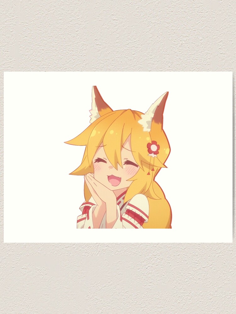 "Senko-san Cute Design" Art Print for Sale by Dolphin-5k | Redbubble