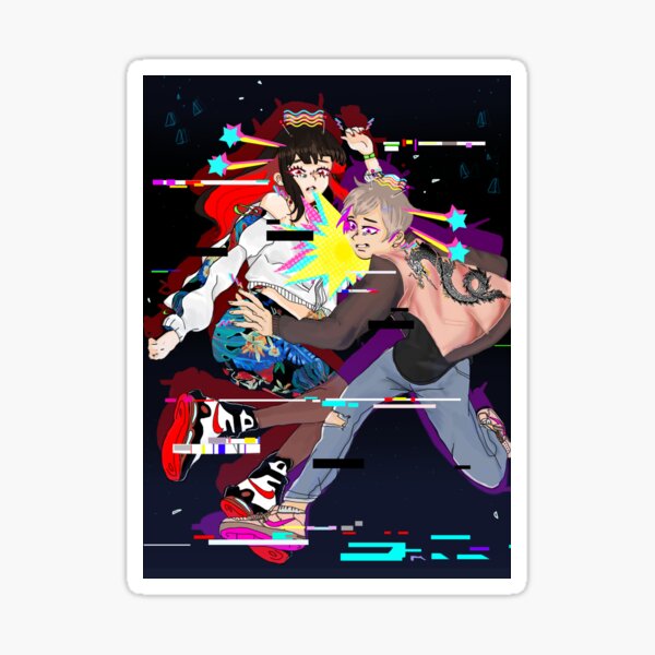 "Static Shock" Sticker for Sale by Boricuashanni | Redbubble