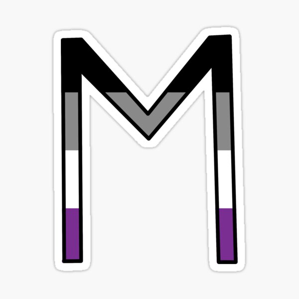 "asexual ehwaz pride rune" Sticker for Sale by penrosequartz | Redbubble