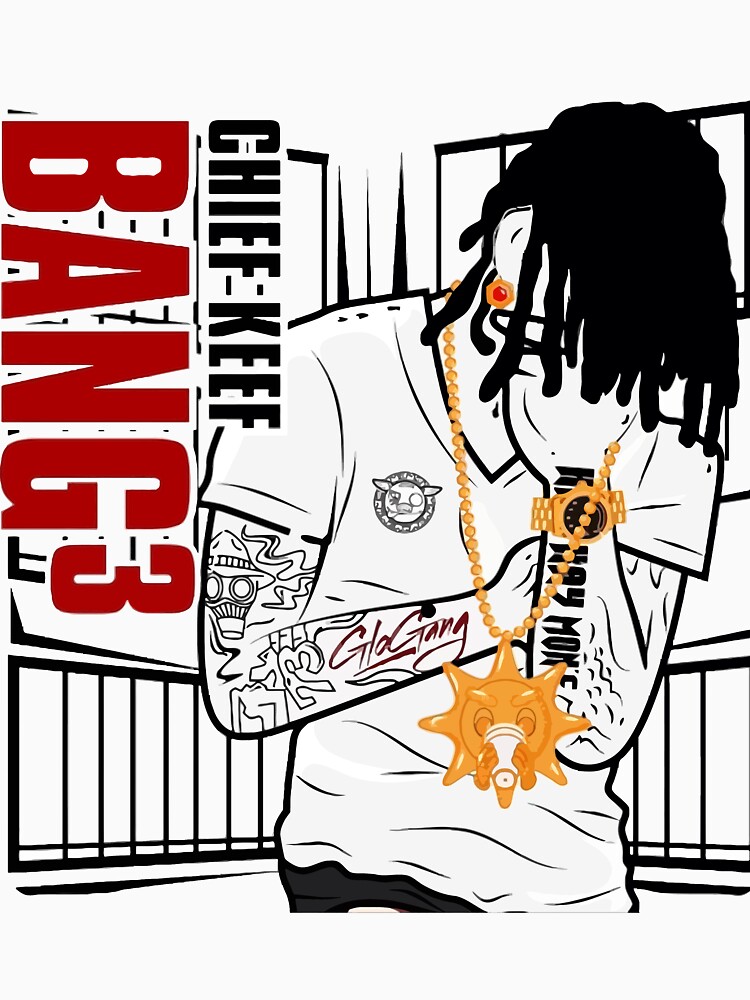 "chief keef logo 4" T-shirt for Sale by wilfingr | Redbubble | chief ...