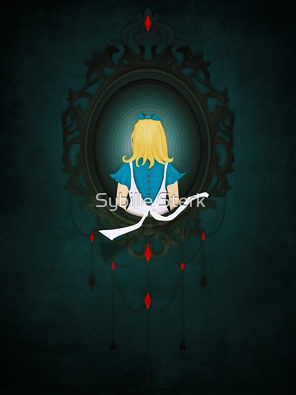 "Through the mirror" by Sybille Sterk | Redbubble