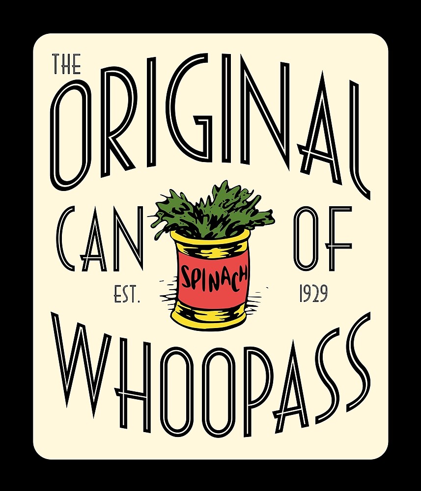"Original Can of Whoopass" by BlueEyedDevil | Redbubble