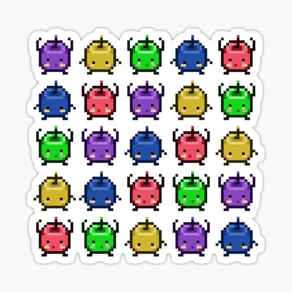 "Stardew Valley Junimo Party" Sticker by BrotherOfPerl | Redbubble