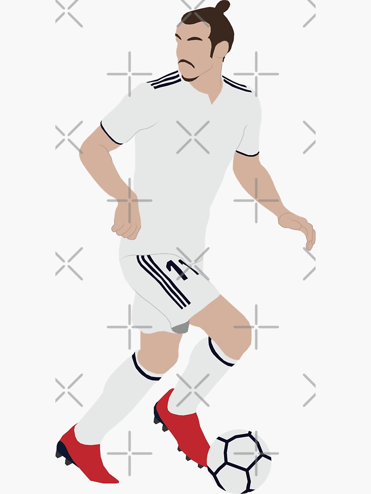 "Gareth Bale" Sticker by PatOrmsby17 | Redbubble