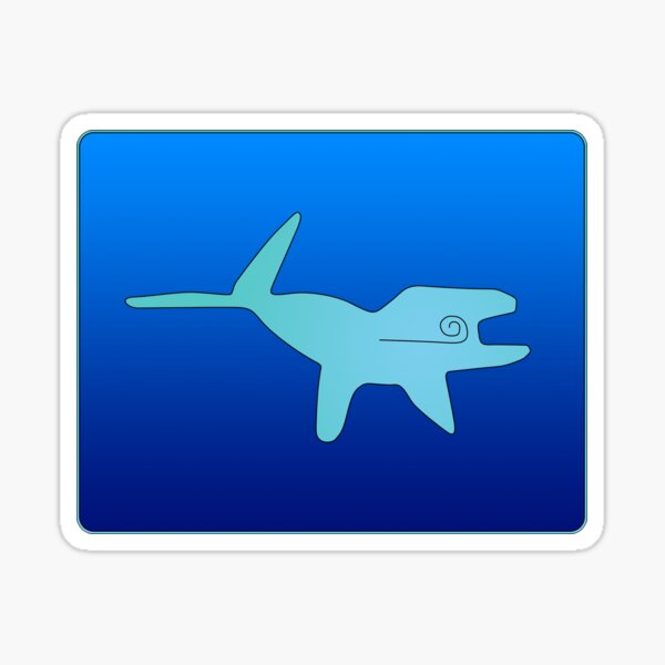 "Vivid Nazca Whale" Sticker for Sale by kernowerno | Redbubble