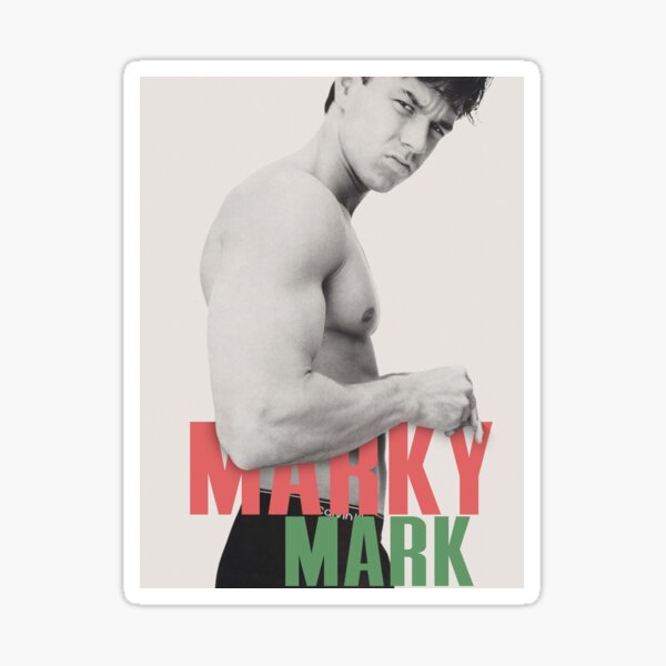 "MARKY MARK" Sticker by dannysawyer | Redbubble