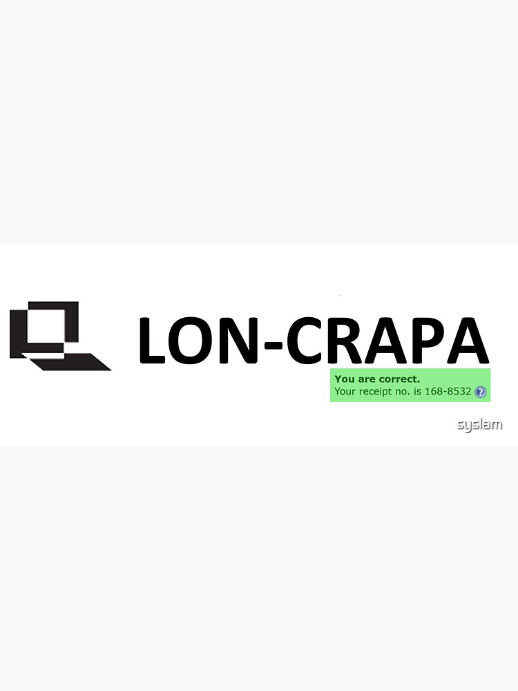 "loncapa can eat,,, half my entire ass ig" Sticker for Sale by syslam | Redbubble