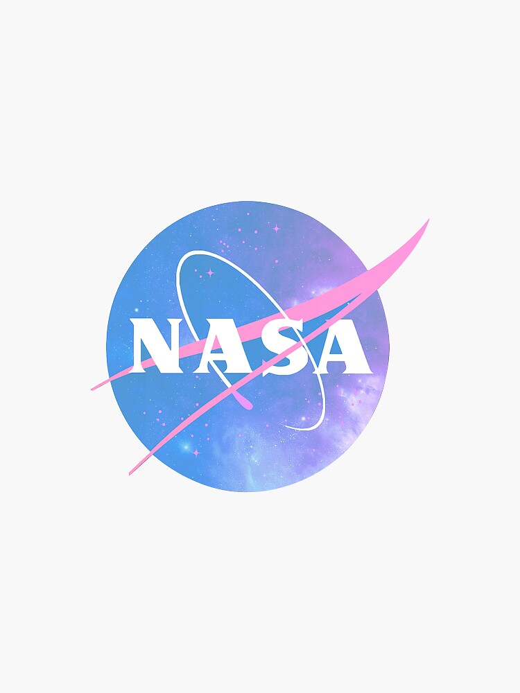 "NASA logo" Sticker by TaroBean | Redbubble