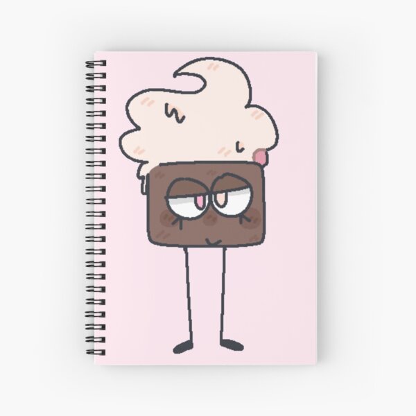"Bfdi/Bfb Cake" Spiral Notebook for Sale by Queeniemia1313 | Redbubble