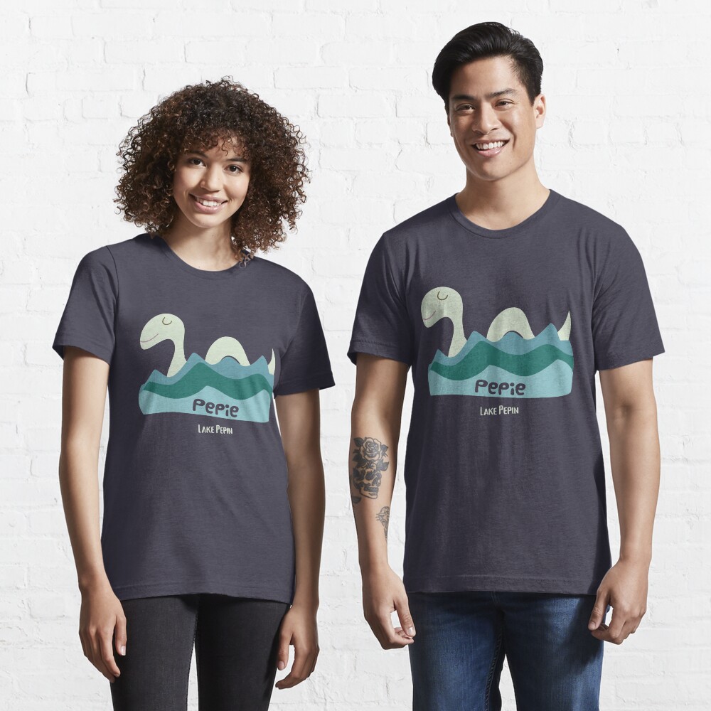 "Pepie the Lake Pepin Monster" T-shirt for Sale by awkwarddesignco ...