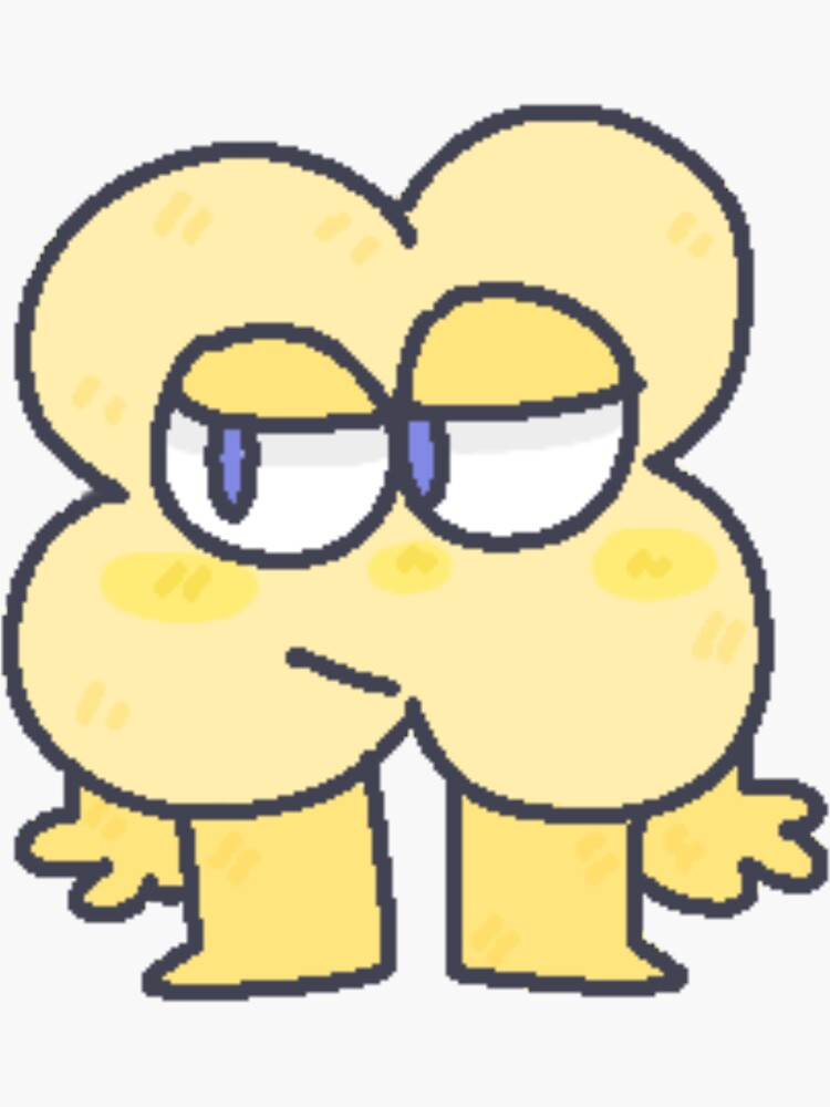 "Bfdi/Bfb X" Sticker for Sale by Queeniemia1313 | Redbubble
