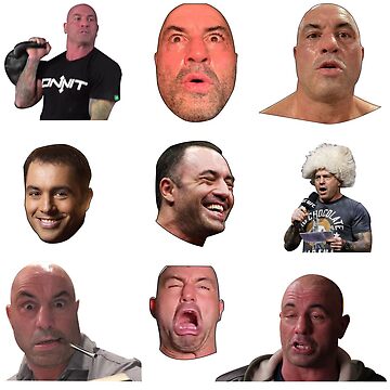 "Joe Rogan Sticker Pack " Sticker for Sale by meme-dreamer | Redbubble