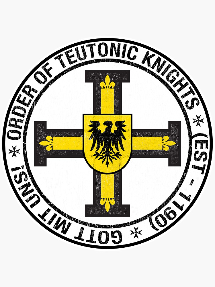 Sticker « Ordre des chevaliers teutoniques armoiries de la crête ...