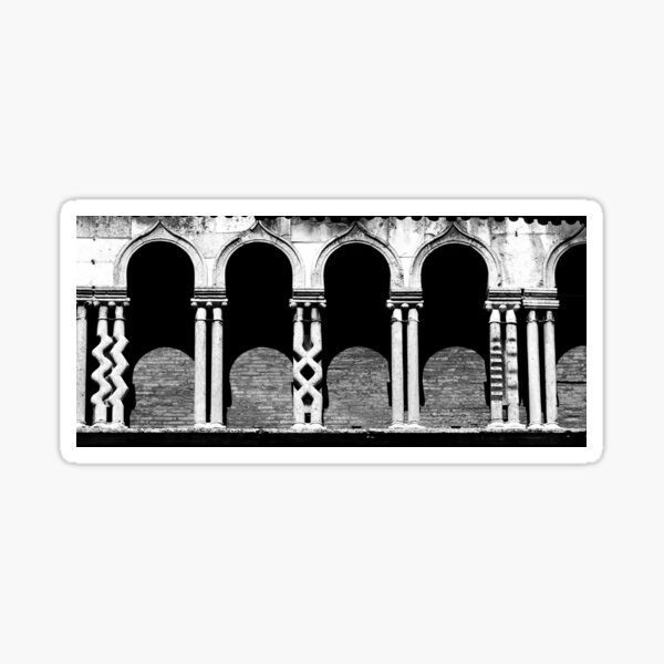 "Ancient columns" Sticker for Sale by Burinho | Redbubble