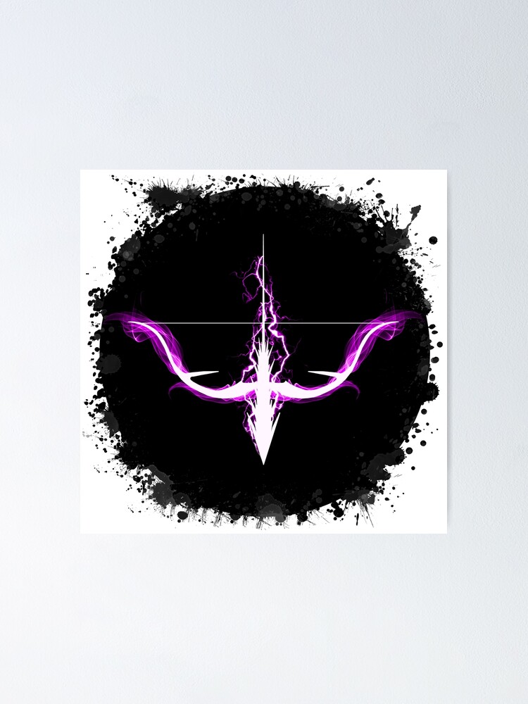 "Void Bow" Poster by nightfalljay | Redbubble