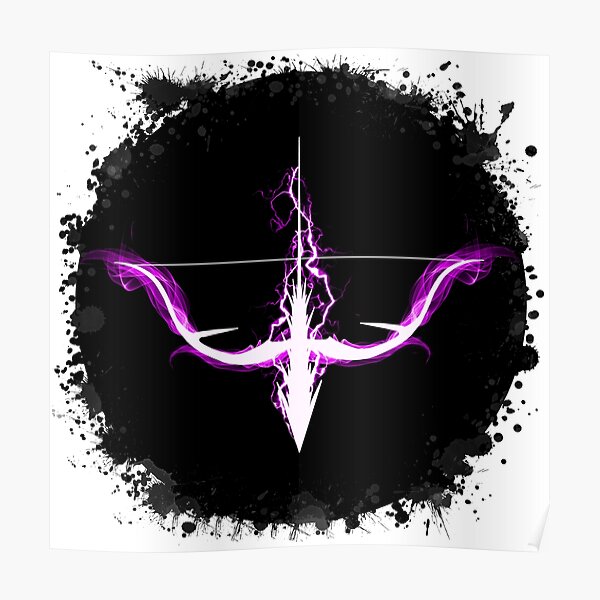 "Void Bow" Poster by nightfalljay | Redbubble