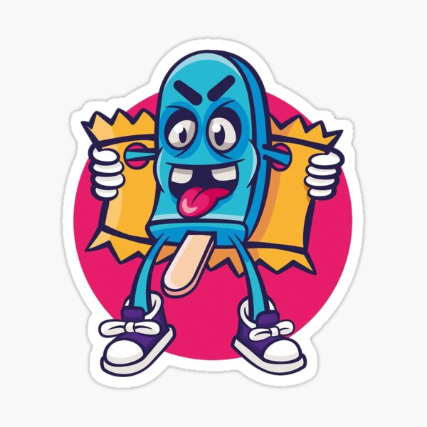 Caricature stickers store