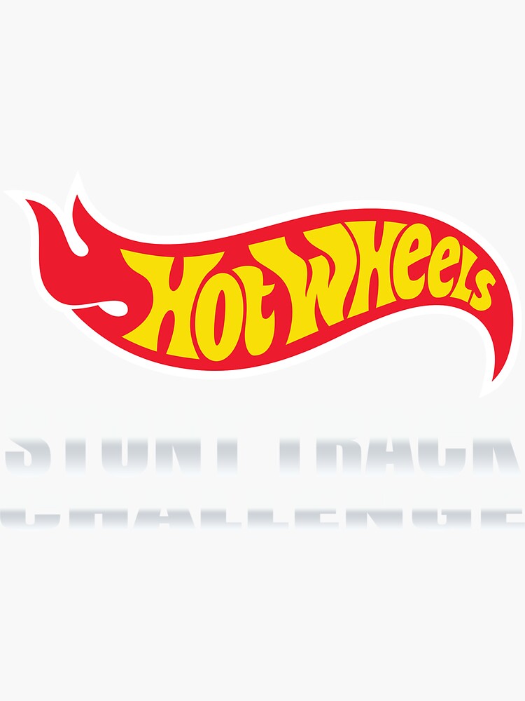 Pegatina «Hot Wheels Stunt Track Challenge Logo» de ValkenVugen | Redbubble