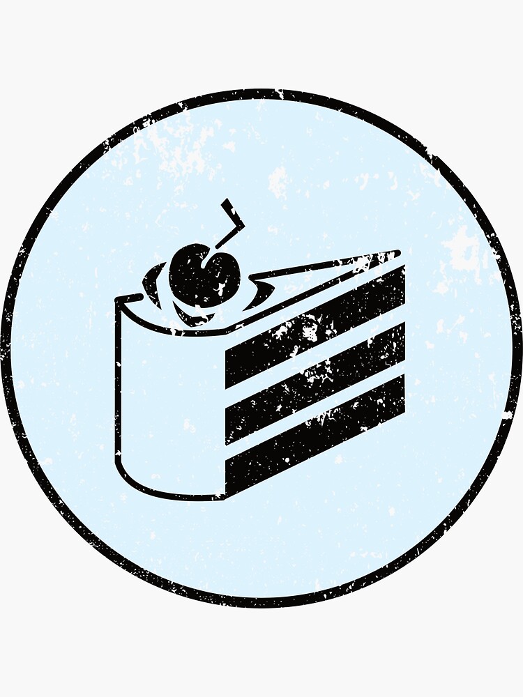 "Portal - The Cake is a Lie" Sticker for Sale by Geekers25 | Redbubble