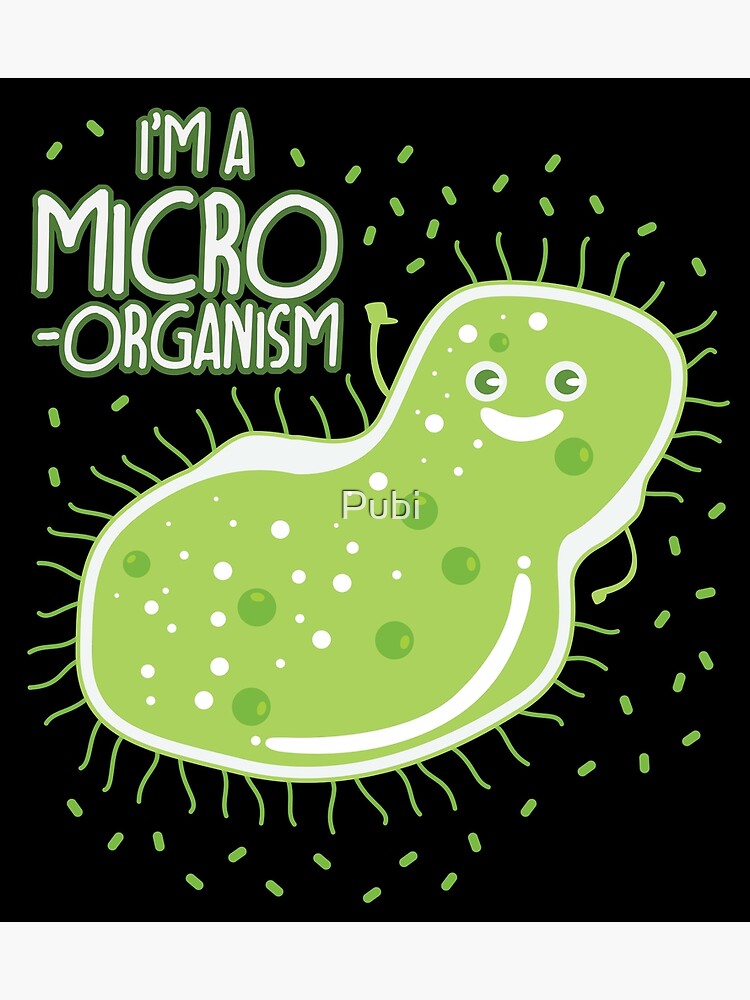 "Funny Biology Memes Teacher Student Bacteria Gift" Poster by Pubi ...