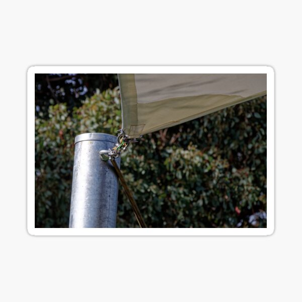 "Sail cloth Connection of the sail and the post by metal 20190417 0331 ...