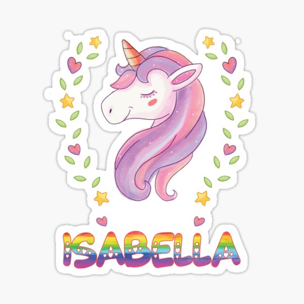 Pegatinas: Isabella Name | Redbubble