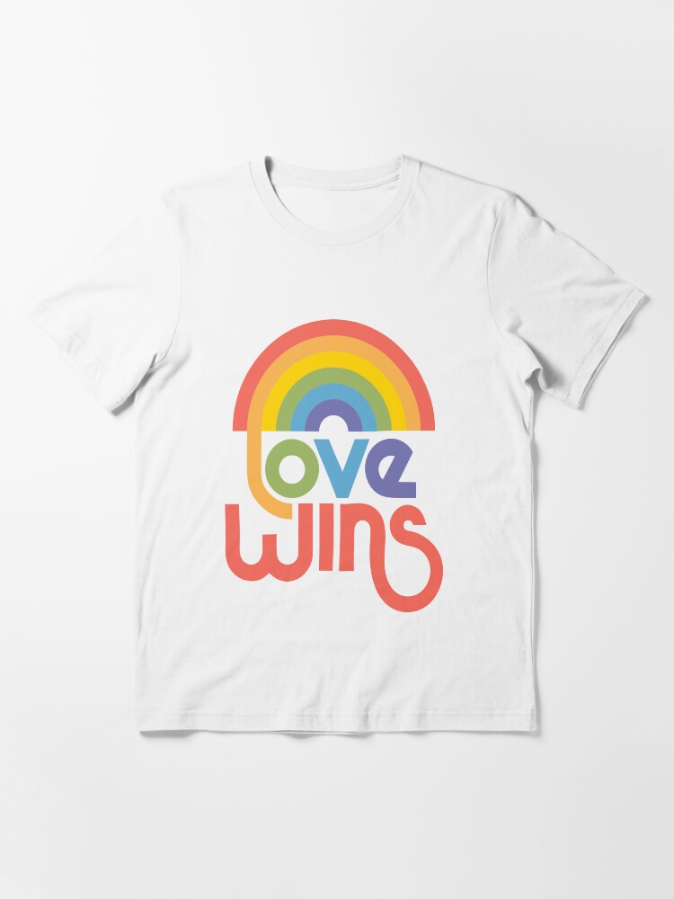 Love Wins T Shirt For Sale By Artemprint Redbubble Lgbt T Shirts