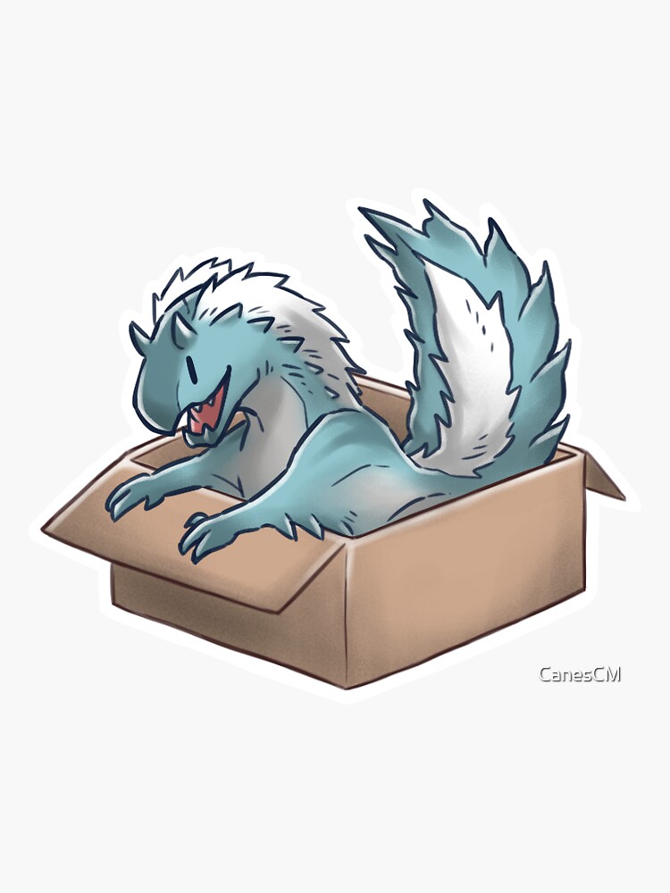 "Box Tobi-Kadachi" Sticker for Sale by canes-cm | Redbubble