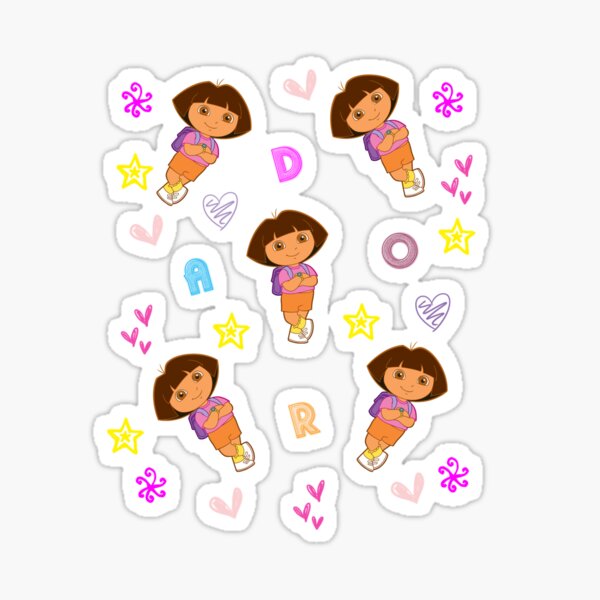Dora The Explorer Stickers | Redbubble