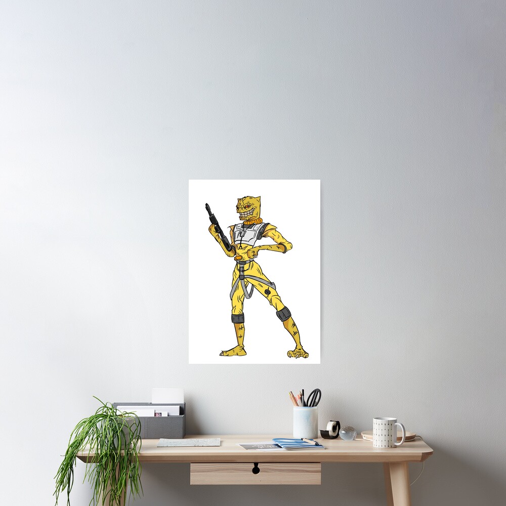 "Bossk" Poster by SpookyLuke | Redbubble