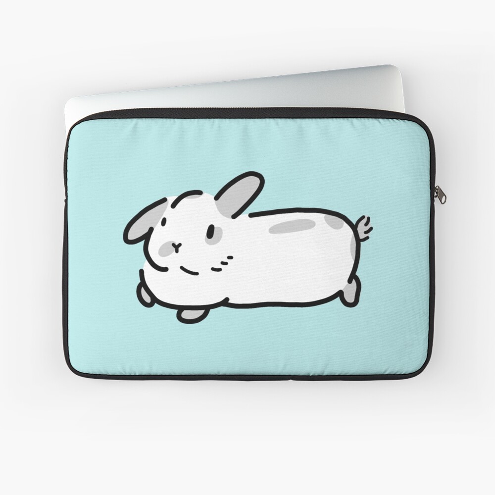 "Minimalist White Spotted Bunny Rabbit" Sticker for Sale by ...
