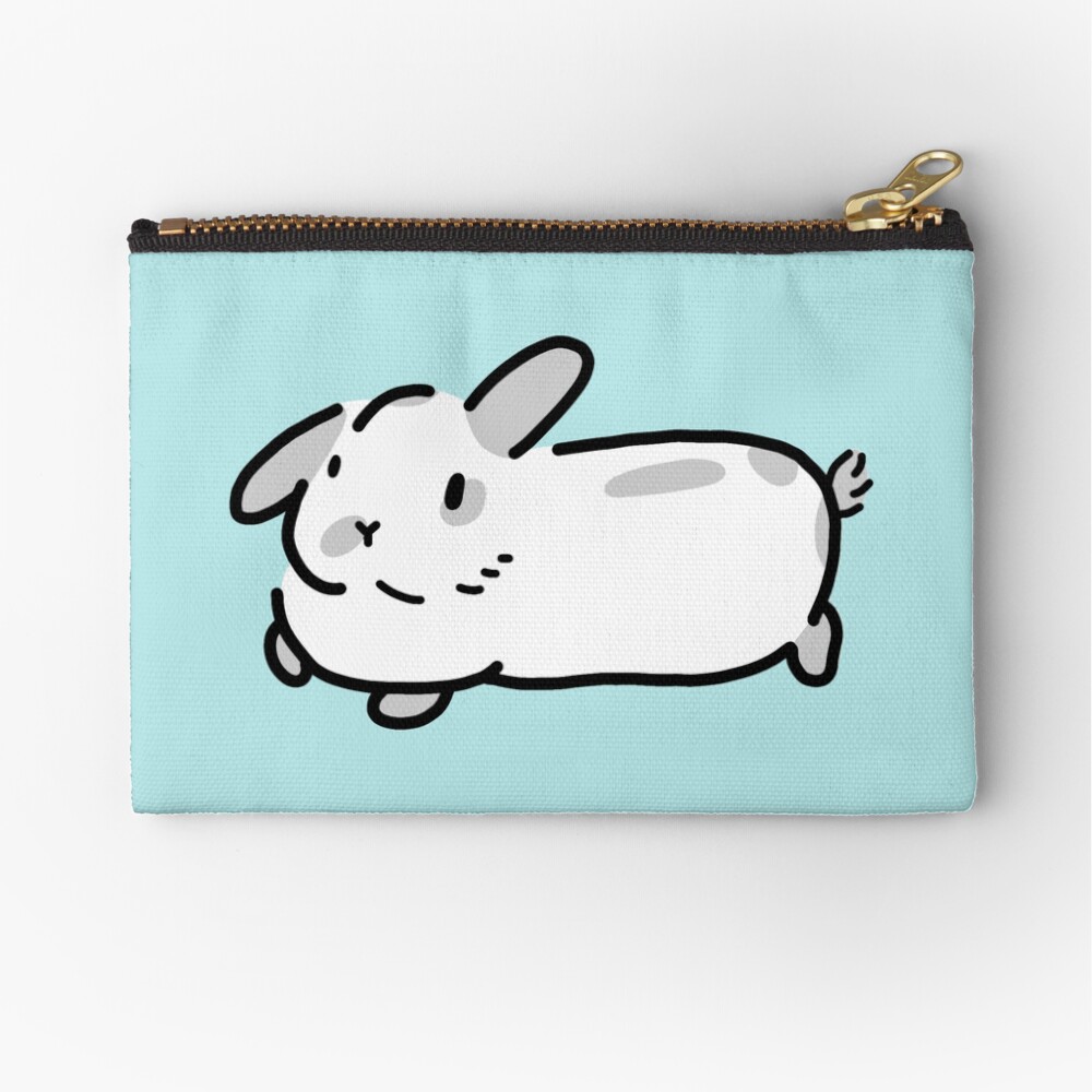 "Minimalist White Spotted Bunny Rabbit" Sticker for Sale by ...
