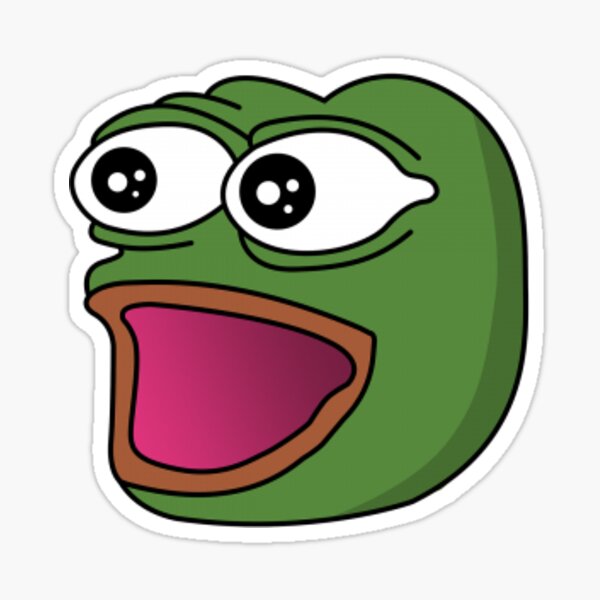 "Pepe the Frog Meme" Sticker for Sale by Jamie51102 | Redbubble