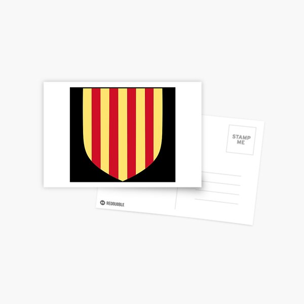 "Aragon Coat of Arms Medieval Heraldry" Postcard by signsandsymbols ...
