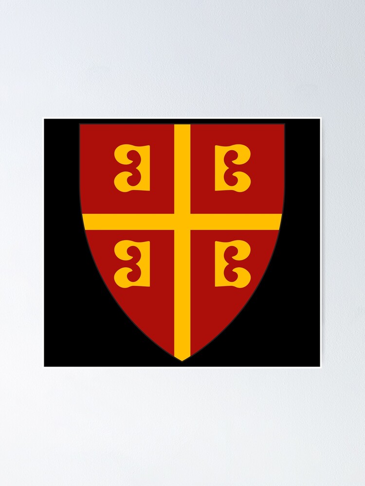 "Byzantine Empire Coat of Arms Medieval Heraldry" Poster by ...