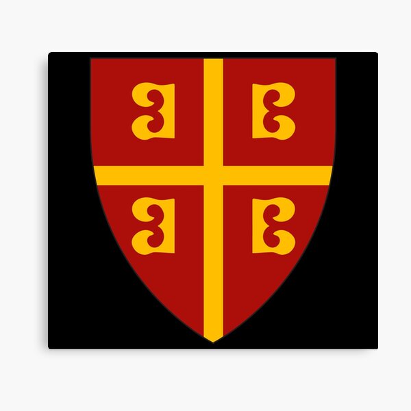 "Byzantine Empire Coat of Arms Medieval Heraldry" Canvas Print for Sale ...